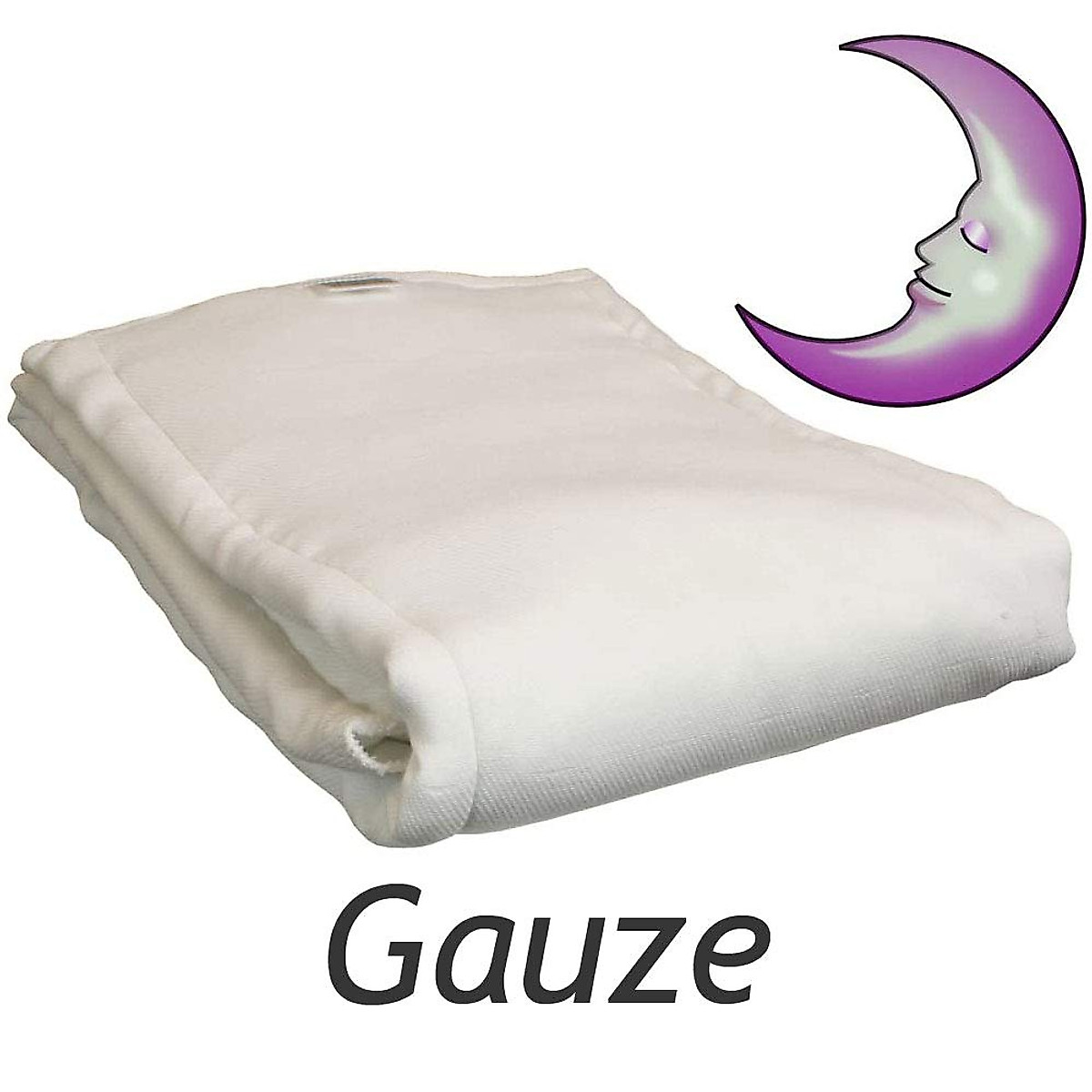 LeakMaster Adult Prefold Cloth Diapers Gauze Weave - 100% Cotton Adult Reusable Diapers - Soft & Durable - Sewn in The USA - Night Weight - Size Large