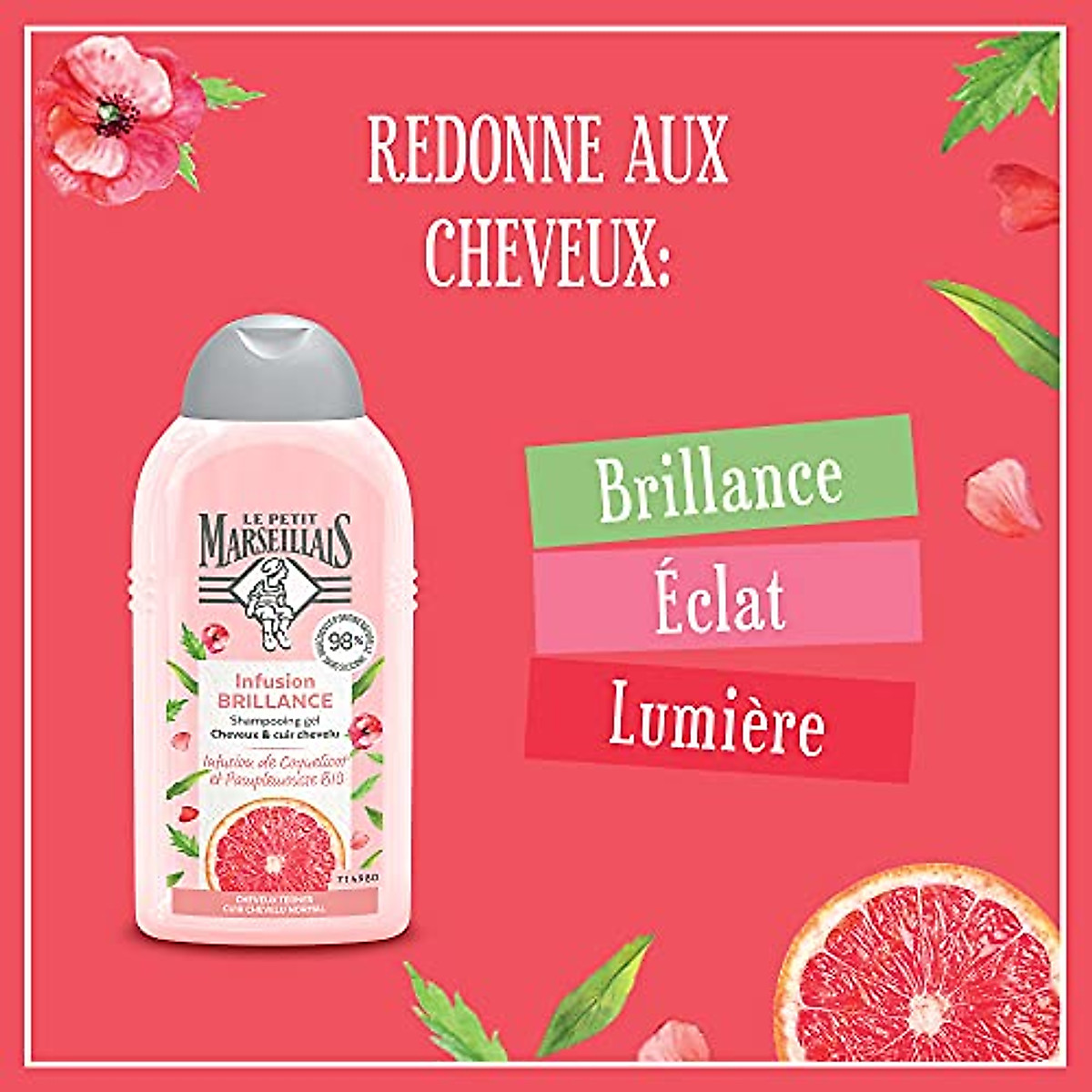 SHAMPOO BRIGHTNESS AND LIGHT LE PETIT MARSEILLAIS