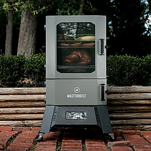 Masterbuilt MB20060321 40-inch Digital Charcoal Smoker, Gray