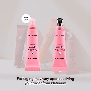 Naturium Phyto-Glow Lip Balm, Hydrating Lip Care with a Glossy Finish, 0.34 oz (Camellia) (NATR-10075), 1.0 Count