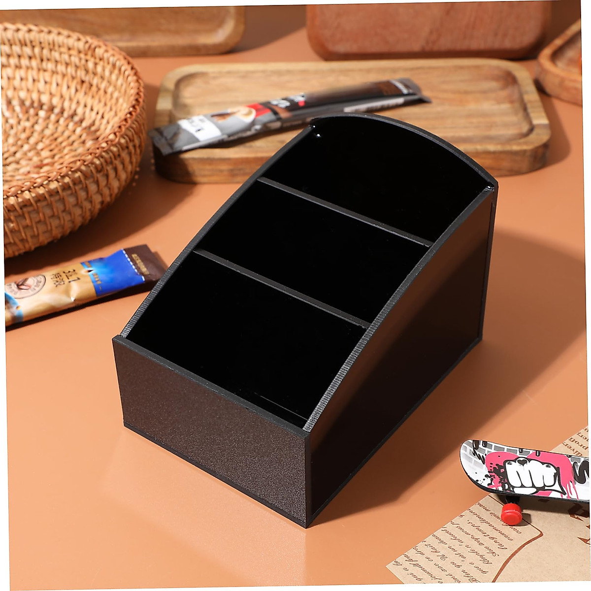 SHERCHPRY Box Coffee Pod Storage Box Coffee Bar Accessories Coffee Capsules Rack Tea Organizer for Tea Bag Storage Café Tea Storage Chests Drink Cafetiere Office Acrylic Jewelry Spice Rack