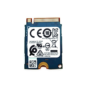 Solid State Drive FWJTG 0FWJTG TW-0FWJTG Compatible Replacement Spare Part for Dell Kioxia KBG40ZNS256G 256GB M.2 2230 NVMe PCIe Gen3 x4 SSD