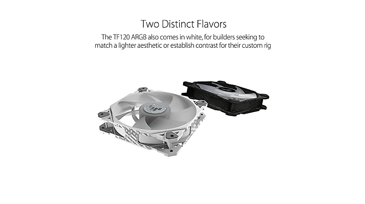 ASUS TUF Gaming TF120 ARGB Fan - High-Performance PC Cooling
