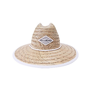 Billabong womens Classic Straw Tipton Sun Hat, Multi, One Size US