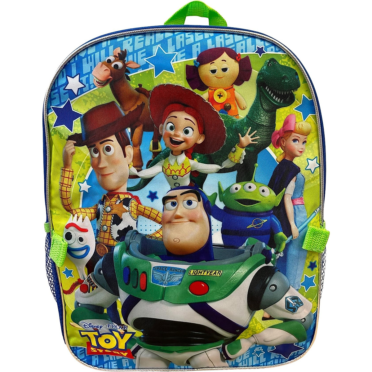Ruz Group Kid's Licensed 16 Inch Backpack With Removable Lunch Box Set (Toy story)
