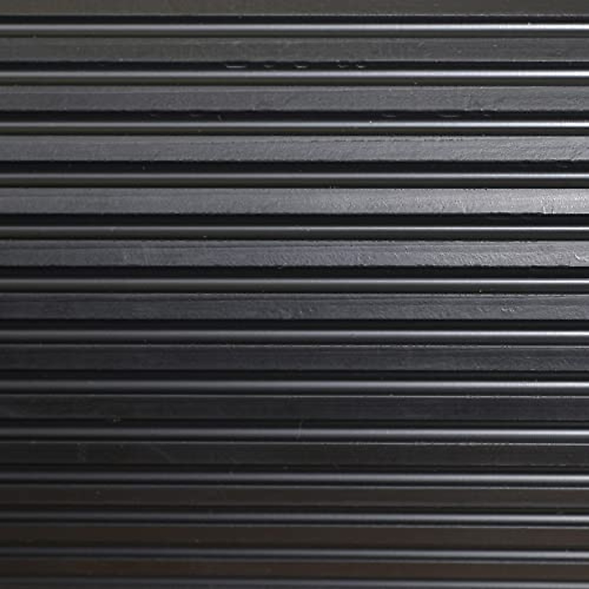 CLIMATEX Indoor/Outdoor Rubber Scraper Mat, 36 in. x 6﻿ ft., Black