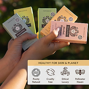 Moon Valley Organics HERBAL SHAMPOO BAR - SWEET CARROT (2PACK)