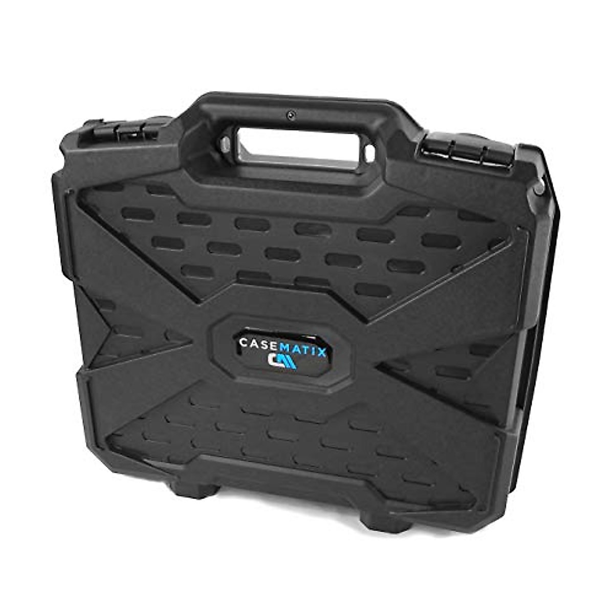 CASEMATIX Hard Shell Projector Travel Case with Customizable Interior Compatible with BenQ MX707 Projectors, MH535FHD, MW535A, HT1070A, MS524AE and More - Includes Case Only