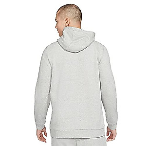 Nike Men Dri-FIT Full-Zip Training Hoodie (as1, alpha, xx_l, regular, regular, Dark Grey Heather/Black)