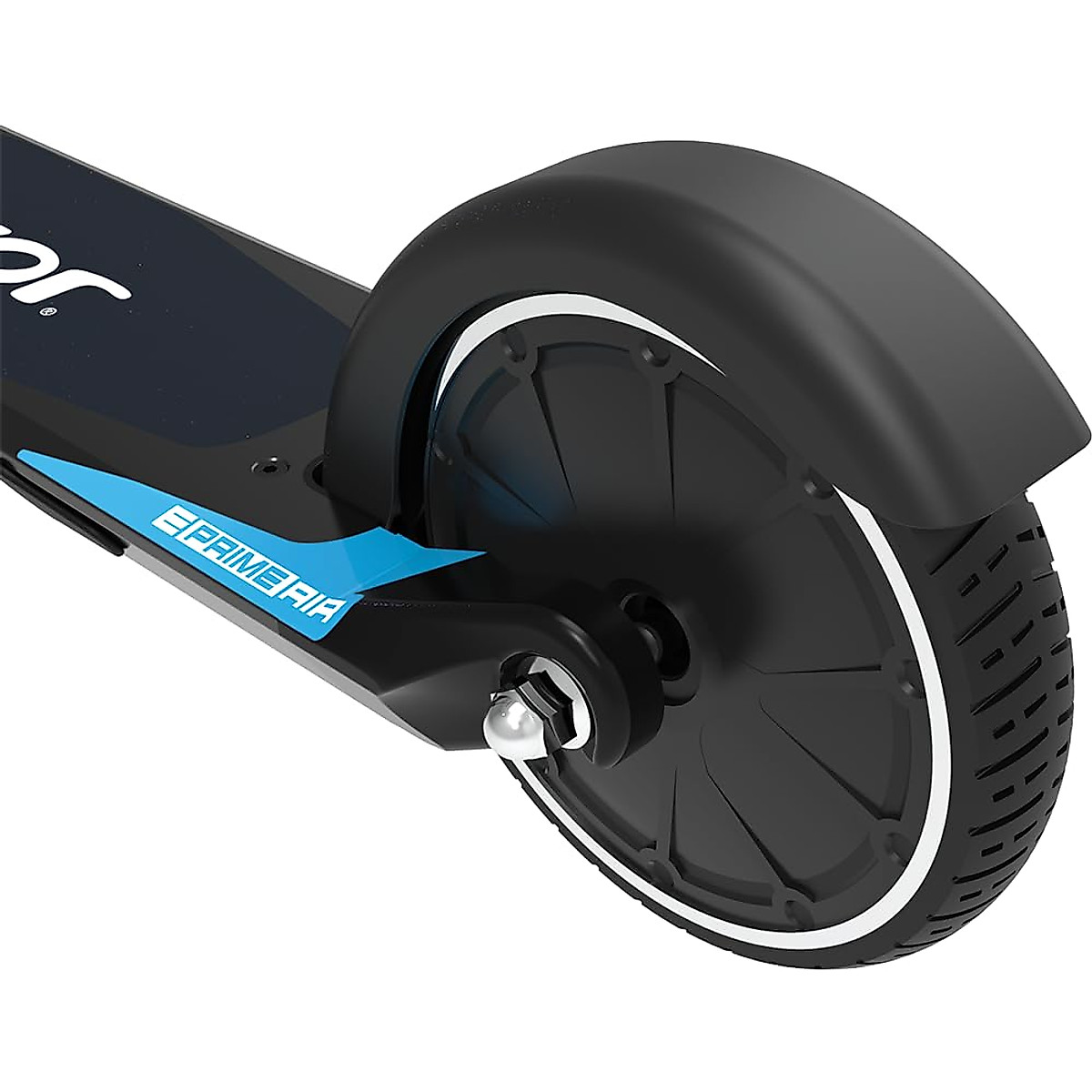 Razor E Prime Air Adult Electric Scooter - Up to 15 mph, 8" Air Filled Front Tire, Rear Wheel Drive, 250W Brushless Hub Motor, Lightweight Aluminum Frame, Anti-Rattle System, Foldable