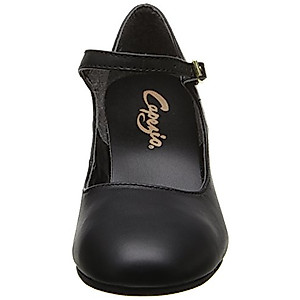Capezio Women's Manhattan Character Shoe, Black, 11 Wide