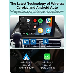 2G+32G Android 11 Car Stereo for Honda Odyssey 2005-2010, Bluetooth Apple Carplay Andriod Auto, 10.1" Touch Screen Multimedia Car Radio with Backup Camera WiFi GPS Navigation HiFi FM/RDS SWC