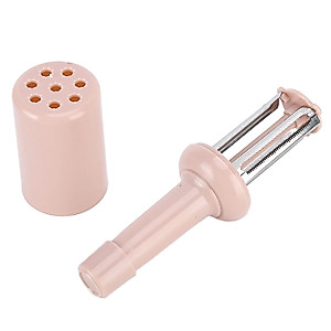 Potato Peeling Knife Multifunctional Kitchen Peeling Knife Stainless Steel Fruit Grater Household Vegetable Shredder Kitchen Help for Apples Pineapples(Pink)