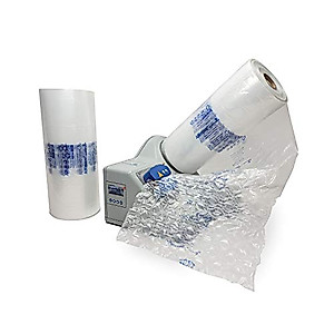 IDL Packaging Bubble M Inflatable Packaging Air Film 16" x 1150' for Airmove2 by Storopack, Pack of 2 rolls - Air Cushion Pillows for Packaging and Protection