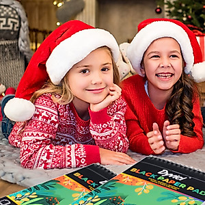 Dyvicl Black Paper Sketchbook 5.5"x8.5", 90 lb/150 GSM, 35 Sheets, Spiral Black Sketch Pad Drawing Paper for Pencil, Pastel, White Ink Gel Pen, Charcoal, Chalk, Metallic Marker, Paint Pen