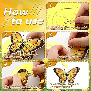 Bencailor 36 Pcs Sunflower Hanging Swirls Decorations Sunflower Party Supplies Decorations Sunflower Gnome Butterfly Ceiling Butterfly Streamers Decor for Summer Birthday Baby Shower Wedding Decor