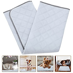 PATKAW Guinea Pig Cage Liner Washable Reusable Small Animals Pee Pads Highly Absorbent Hamster Bedding Pet Training Pads for Small Animals Hamsters