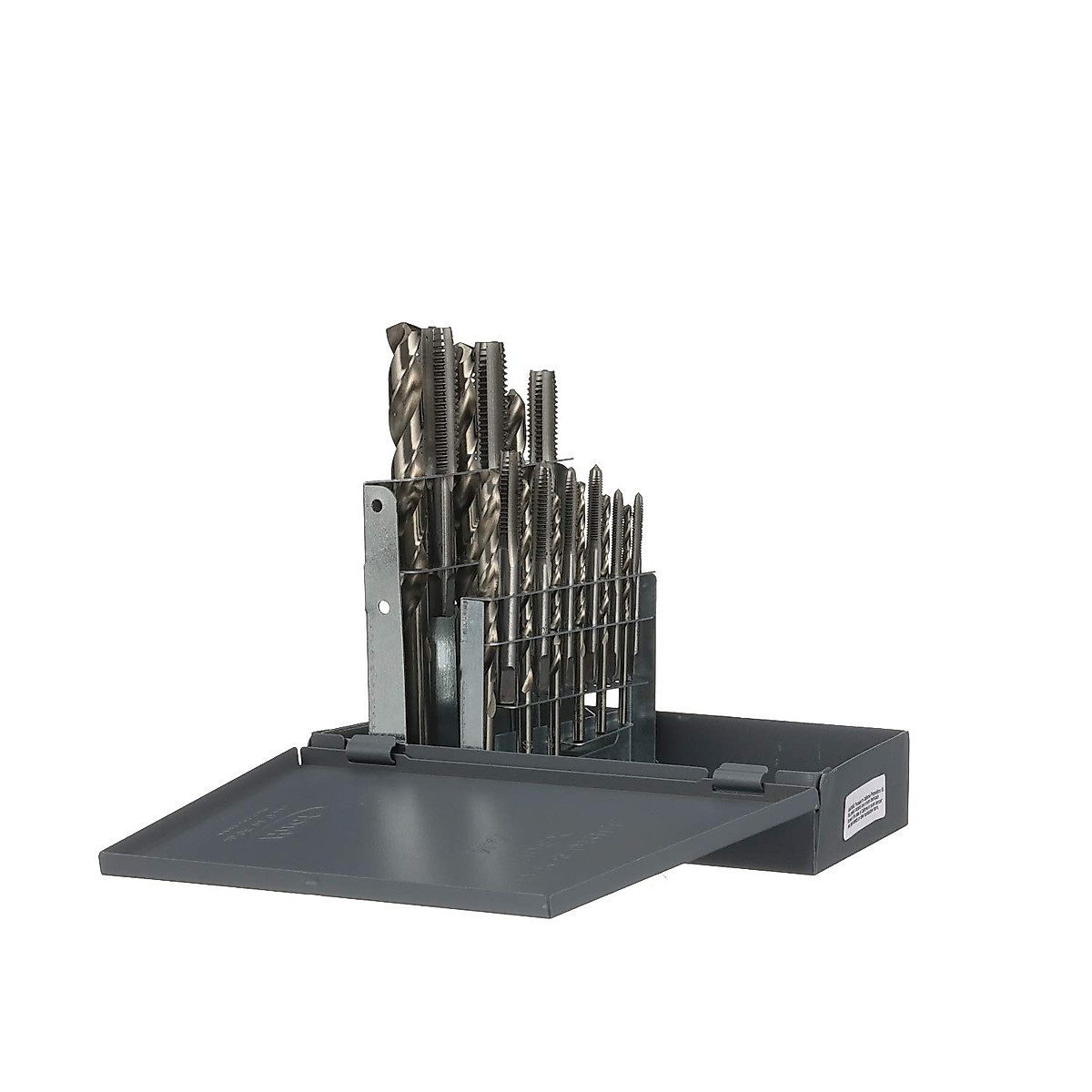 HHIP 1011-0018 18 Piece High Speed Steel Tap and Drill Combo Set