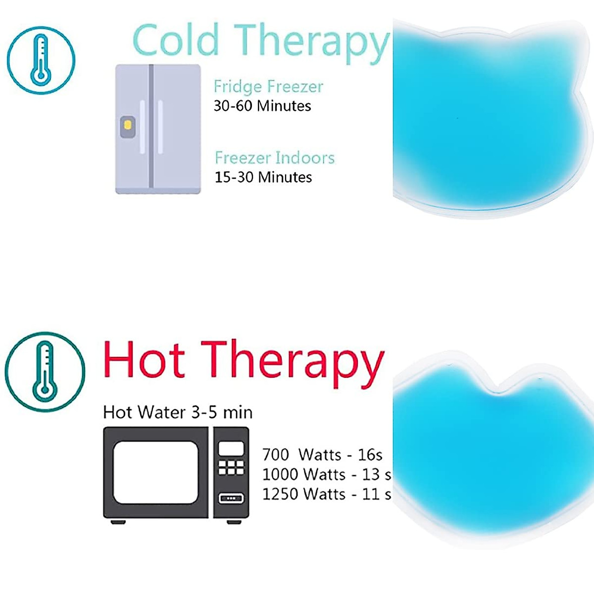 Eye Pad Lip ice Packs, Gel Eye Pad Cold Eye Mask Hot Cold Compress Reusable Gel Eye Pads, Mini Gel ice Packs Lip fillers After Care, Lip ice Packs to Reduce Swelling and bruising (Blue)