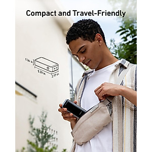 Anker Prime Power Bank, 12,000 mAh 2-Port Portable Charger with 130W Output, Smart Digital Display, Compatible with iPhone 15/14/13 Series, MacBook, Dell