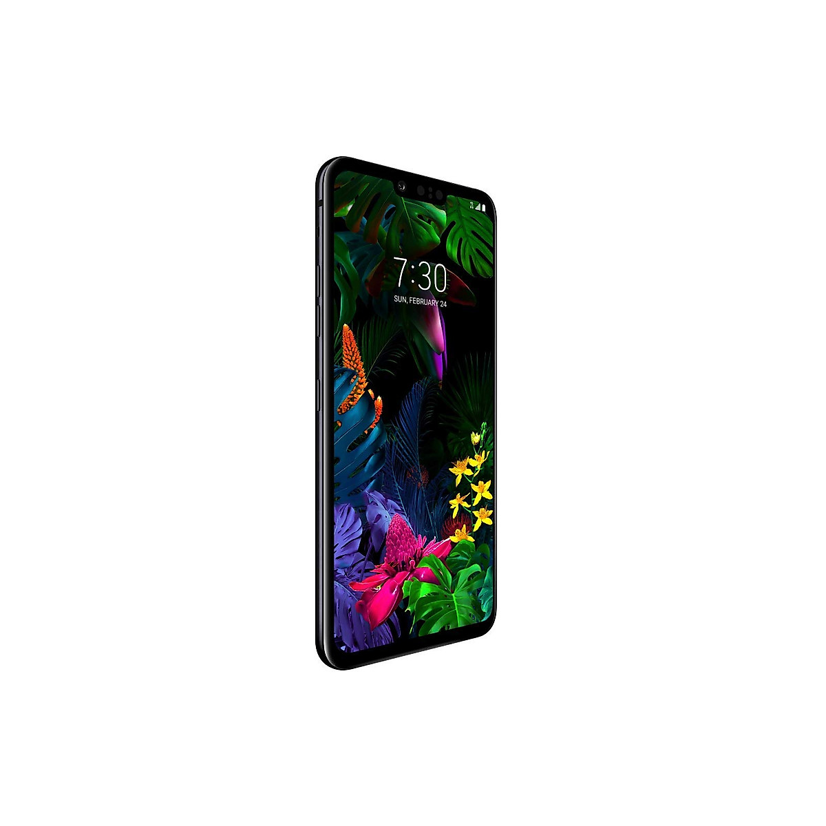 LG G8 ThinQ (128GB, 6GB RAM) 6.1" QHD+ OLED FullVision Display, Crystal Sound OLED Speaker, Hand ID, Air Motion, 4G LTE (Only for T-Mobile & Its MVNO's) (Renewed) (Aurora Black)