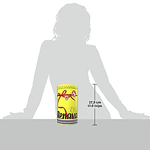 Renova 2 Ply Double Faced Red Label Paper Kitchen Towel, Yellow