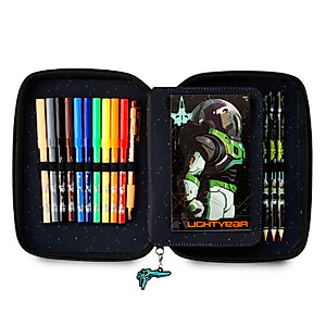 Disney Pixar Buzz Lightyear Zip–Up Stationery Kit