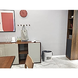 HIYAGON Laundry Baskets,Cotton Fabric Laundry Hamper,Collapsible Storage Baskets Home organizer Bin for Baby Nursery,Toys(Baby hamper)