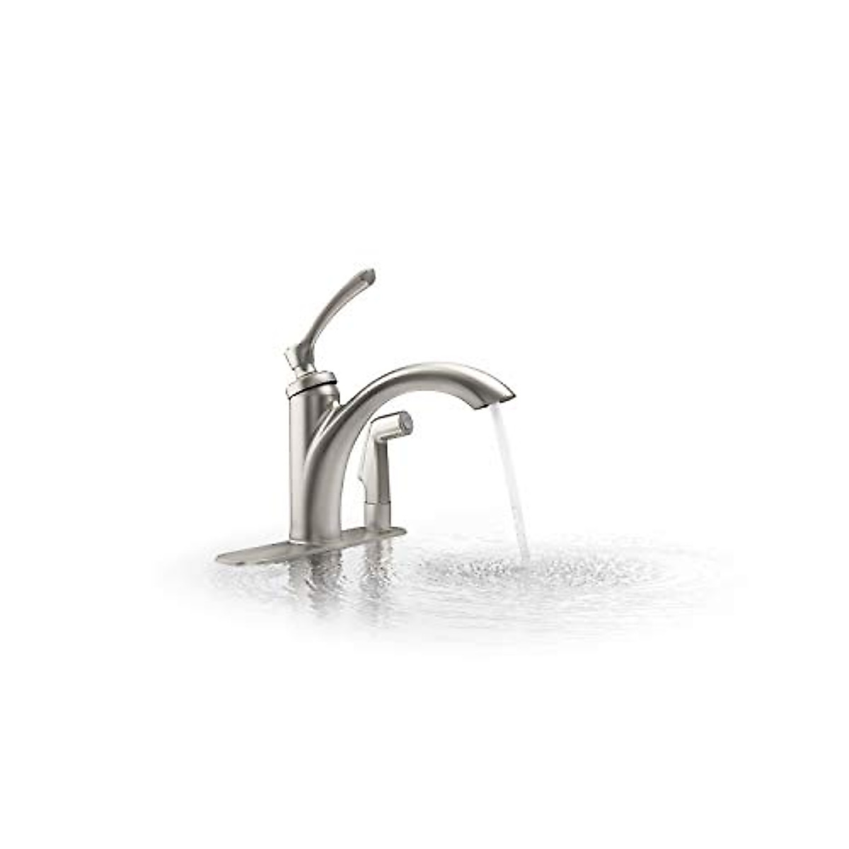 Kohler K-R29671-VS Linwood Kitchen Sink Faucet, Vibrant Stainless