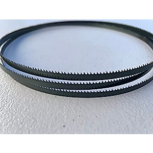 Atools Ground Tooth Band Saw Blades 56-7/8 Inch X 1/4-Inch X 12TPI, 2-Pack