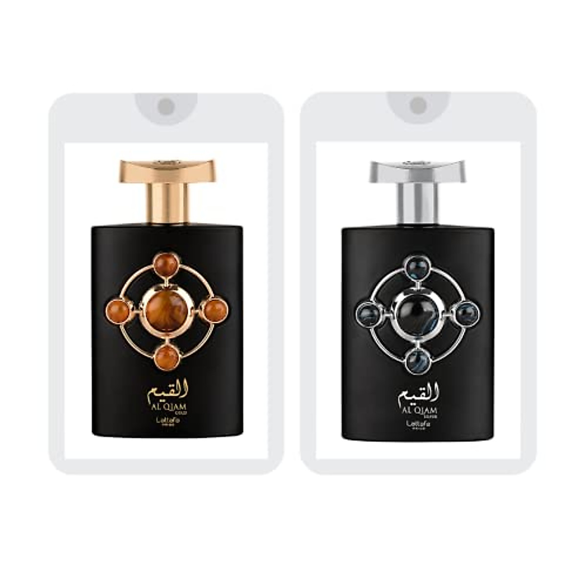 Al Qiam Testers EDP - Eau De Parfum Unisex 20ml | Saffron, Raspberry Patchouli, Leather Amber, Oud, Guaiac Wood, Vetiver, Benzoin | Grapefruit, Ginger, Ambrox, Sandalwood, Vetiver, Musk | By Lattafa Perfumes (Al Qiam Testers)