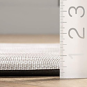 nuLOOM Casual Anti Fatigue Kitchen or Laundry Room Comfort Mat, 2x4, Off-white