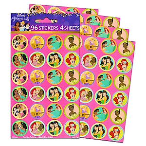 Disney Princess MINI Backpack for Girls ~ Princess Preschool Supplies Bundle with 11" Disney Princess Mini School Bag for Toddlers with Water Bottle, Stickers, and More (Princess Bag)