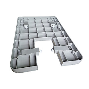 VANELY Sewing Machines Extension Table For Singer 4411, 4423, 4432,4452,5511,5523 Heavy Duty Sewing Machines (Gray)