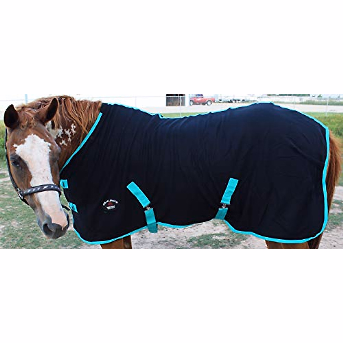 CHALLENGER 70" Horse Exercise Sheet Polar Fleece Cooler Blanket Wicks Moisture 4350