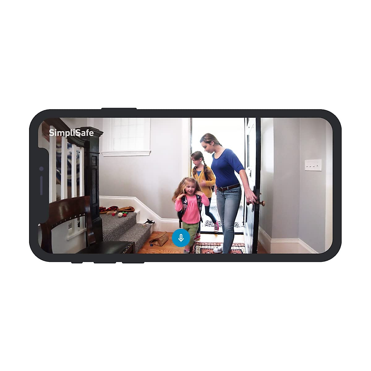 SimpliSafe SimpliCam 1080p Wired Indoor Home Security Camera with Built-in Privacy Shutter - Compatible with Gen 3 Home security system