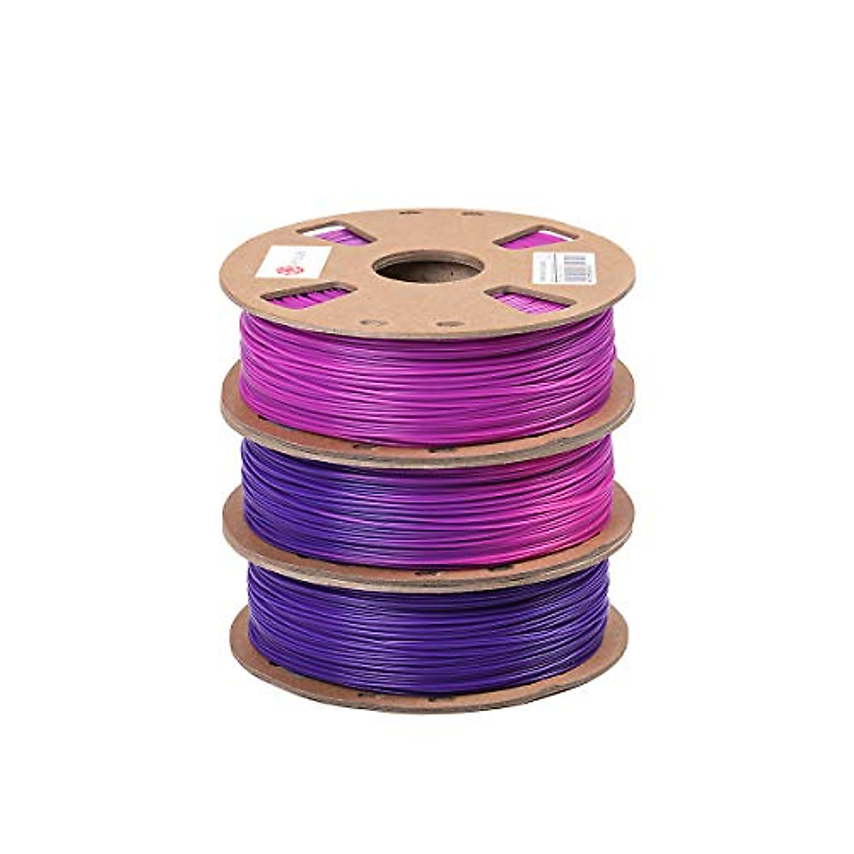 KYUUBI Purple Blue to Pink Color Changing with Temperature 3D Printer Filament PLA 1.75 mm 1 KG (2.2 LBS) Color Changing with Temperature PLA