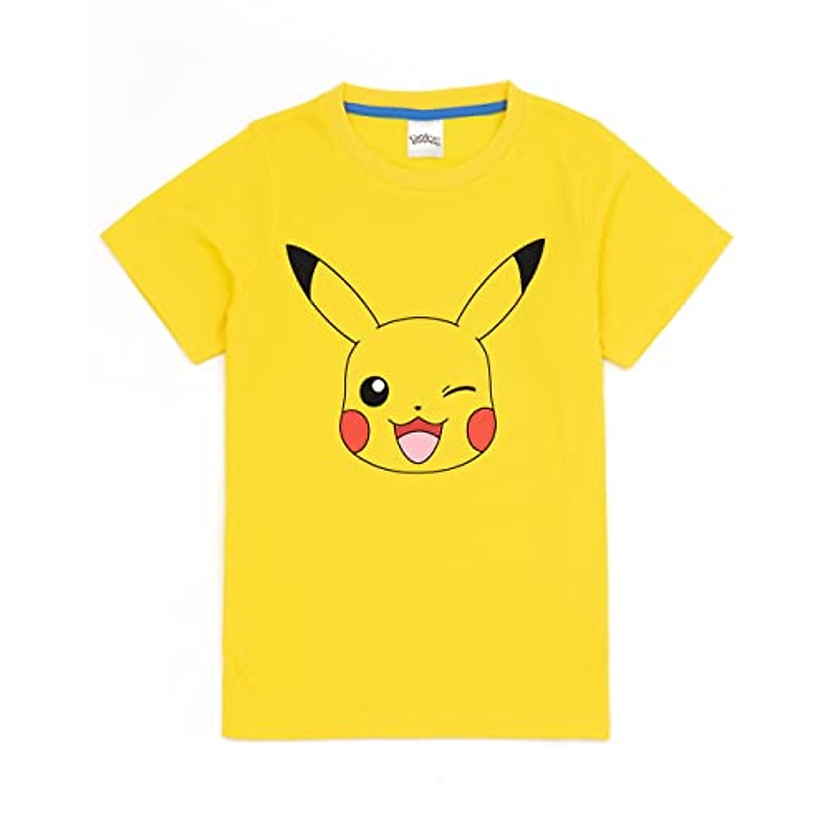 Pokemon Boys 2 Pack Pyjamas Kids Pikachu Bulbasaur Charmander Squirtle T-Shirts Shorts Set Sleepwear Multicolor