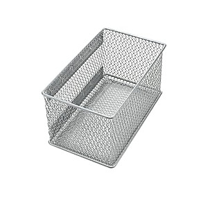 YBM Home 2457vc Storage Basket, Silver