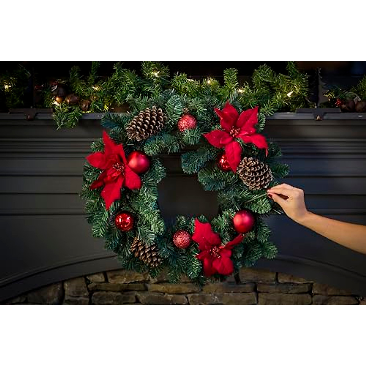 Scentsicles O Christmas Tree Scented Christmas Ornaments with Hooks - 3 Bottles (18 Sticks Total)