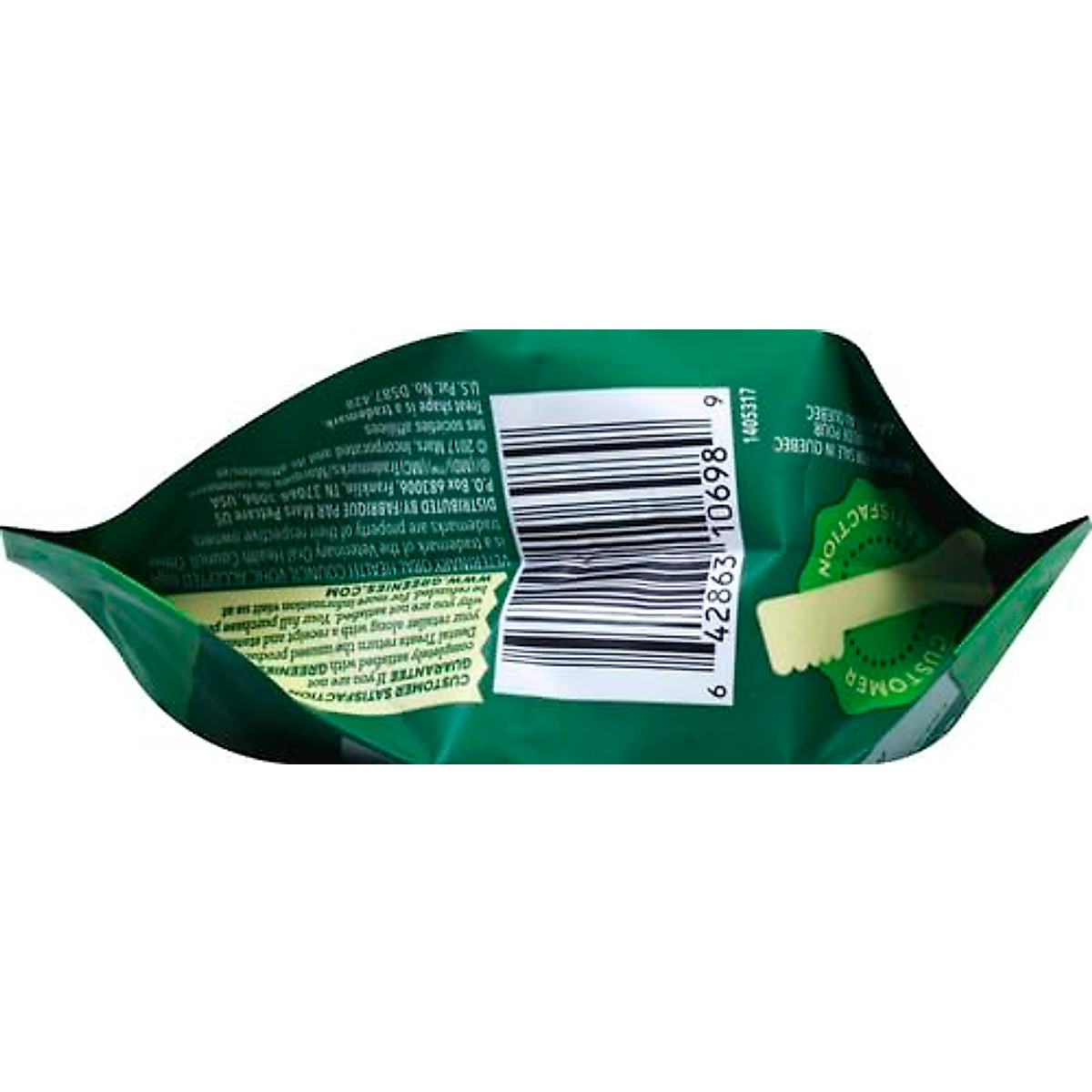 Greenies Original Teenie Natural Dental Care Dog Treats, 3 oz. Pack (11 Treats)