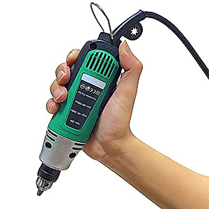 VOTOER 260W Rotary Tool Power Die Electric Multi-function Grinder Carver Set, Stepless Variable Speed Adjustment, 31000RPM, Lightweight