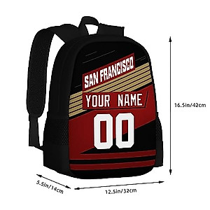 KREDE San Francisco Backpack Personalized Bags for Men Women Gifts