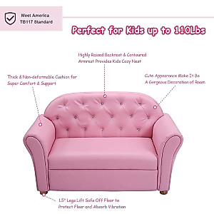 ReunionG Kids Sofas, Pink
