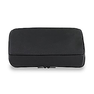 Briggs & Riley 3 Pack Zippered Packing Cubes/Luggage Organizers for Travel, Black, Large