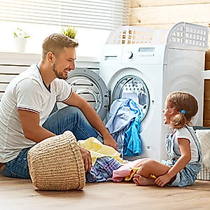 Laundry Guard By ELTOW - Keeps Laundry from Falling Behind Your Washer and Dryer - Indispensable Laundry Room Gadgets - Easy to Set Up, One Size Fits Most Front Loading Washers and Dryers