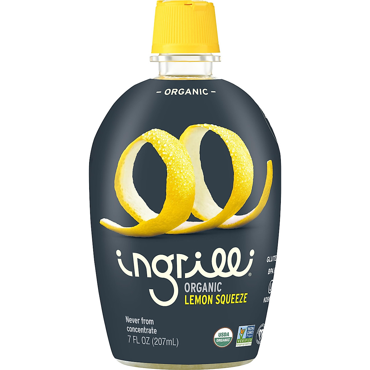 Ingrilli Organic Lemon Squeeze, 7 Fl Oz Bottle (Pack of 3)