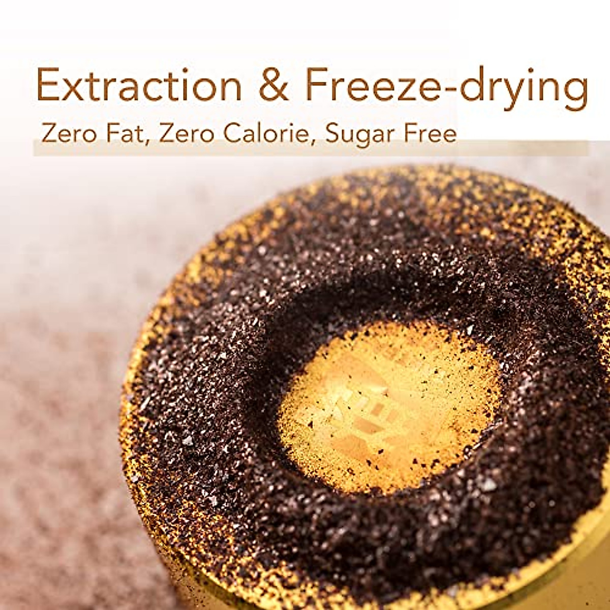 TAETEA Instant Puerh Tea Powder, Pu'er Tea Crystals, 14 Sticks 14g, Sugar Free, Zero Fat, Low Carb, Low Calorie Powdered Puer Tea for Hot & Cold Beverages