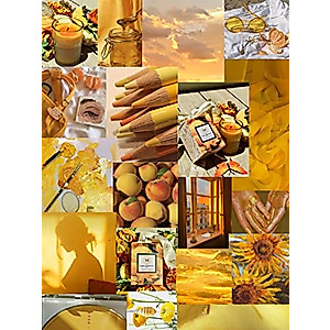 HB HEALTH BEAUTY BOTANICALS Blossom Candle. Honey Citrus Vanilla High Fragrance Soy Candle in Honey Wax 7.5 Oz Gold Glass