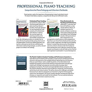 The Pianist's Guide to Standard Teaching and Performance Concertos: An Invaluable Resource of Keyboard Concertos from Baroque Through Contemporary Periods for Teachers, Students, and Performers
